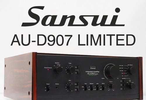 Sansui AU-D907 Limited -Лимитированный Первенец