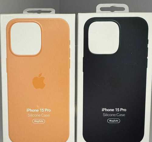 Чехол на iPhone 15 Pro silicone case