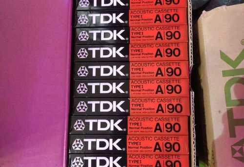 Аудиокассеты новые TDK
