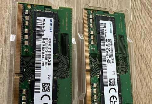 Модуль памяти sodimm DDR4 8GB Samsung