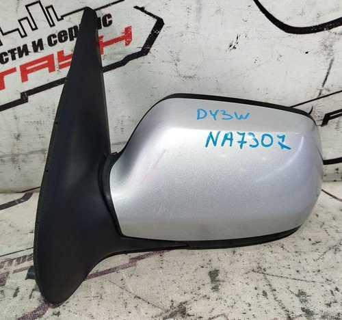 Зеркало mazda demio mazda2 DY DY3R DY3W DY5R DY5W 5 контактов левое D35269180E67 серебро, 22V NA7307