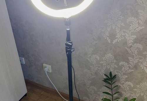 Лампа кольцевая 26 см