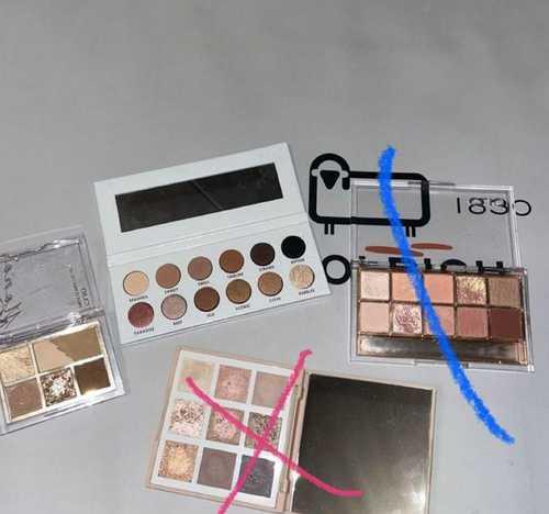 Тени, lancôme, clio, bodyography