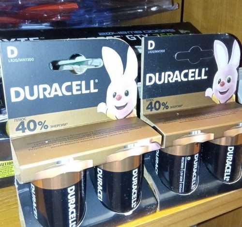 Батарейки duracell lr20 дюрасел дурасел