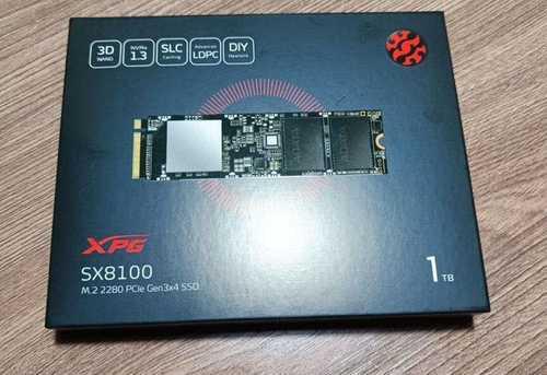 Новый SSD XPG SX8100 Pro 1 Tb