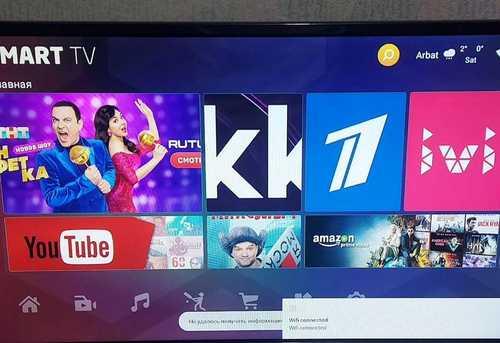 Телевизор smart tv с вайфаем бу Harper