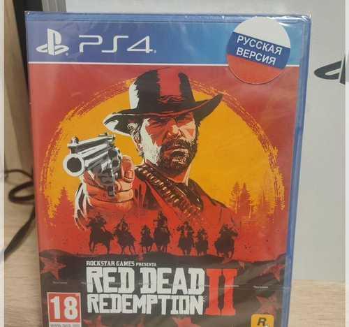 Red dead redemption 2 ps4 диск