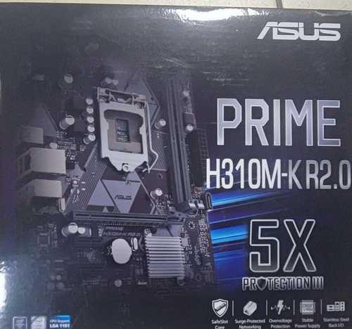 Материнская плата asus prime H310M-K R2.0