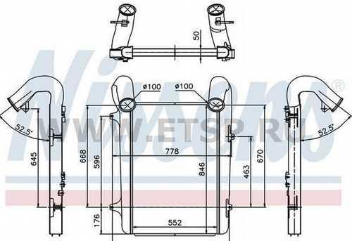 Интеркулер DAF