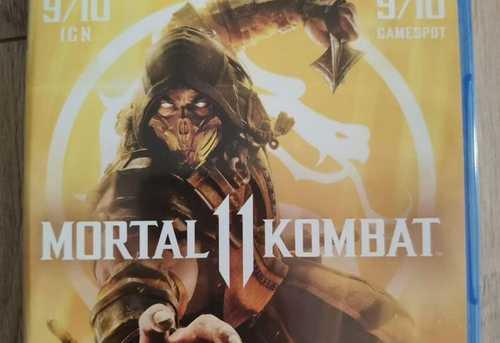 Mortal kombat 11 ps4 диск (запечатанный)