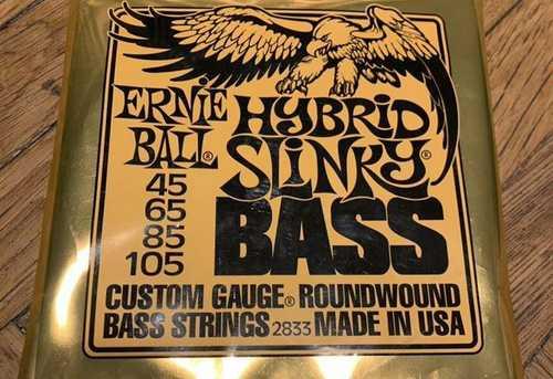 Струны для бас гитары Ernie Ball 45-105