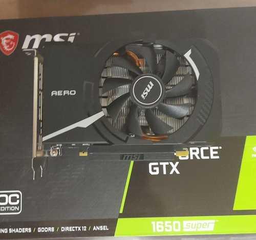 Gtx 1650 super msi