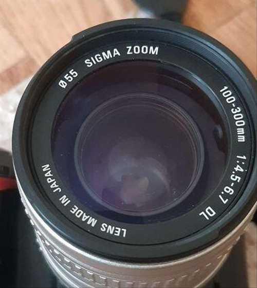 Sigma zoom 100-300mm 1:4.5-6.7 DL Lens Made In Jap