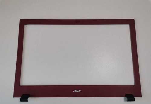 Рамка матрицы для ноутбука Acеr E5-573G (Красная)