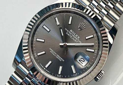 Rolex datejust 41MM steel AND white gold 126334-00