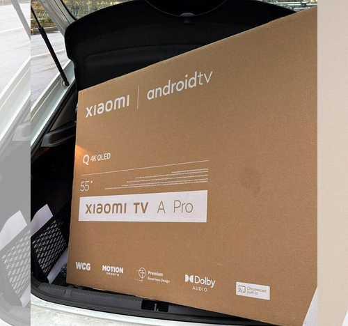 Телевизор xiaomi tv a pro 55 2025 4K qled