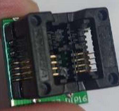 Переходник sop8/soic8 - dip8 150 mil