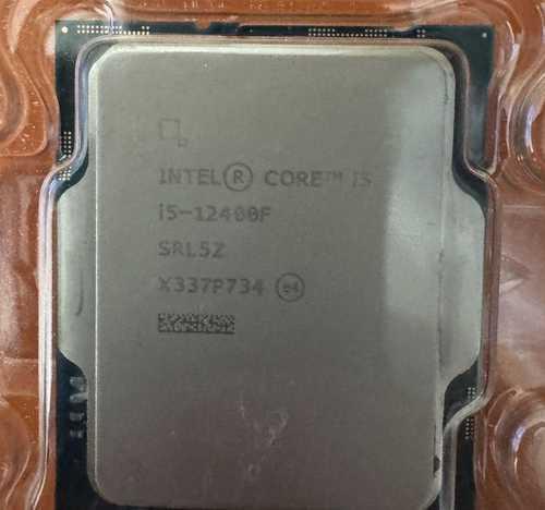 Процессор intel core i5 12400f oem