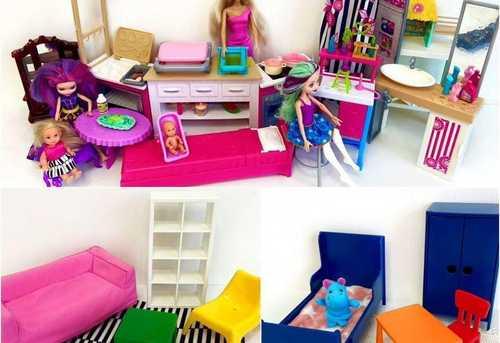 Мебель Барби Mattel и икея