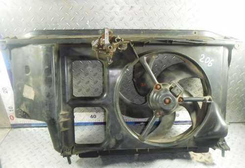 Вентилятор радиатора Peugeot 206