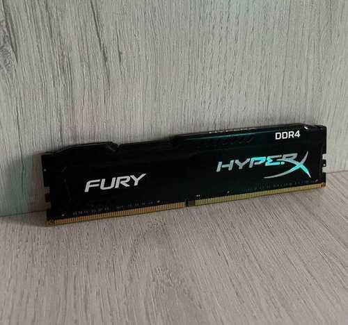 Оперативная память ddr4 hyperx fury 8gb