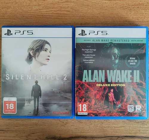 Alan wake 2 ps5 и Silent hill 2 ps5