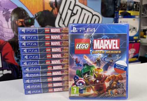 Lego marvel super heroes ps4 диск