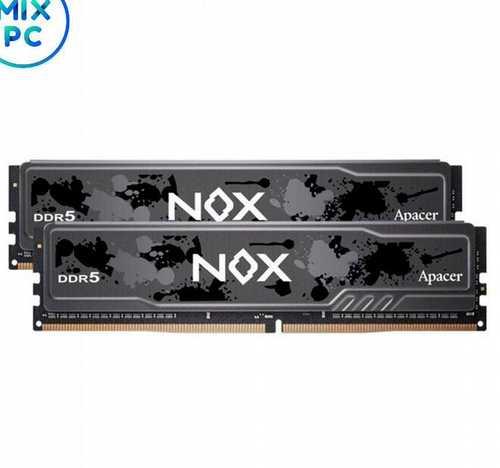 Оперативная память DDR5 32GB (2x16GB) 6200Mhz Apacer NOX AH5U32G62C532mbaa-2