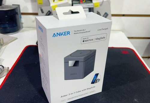 Беспроводная зарядная панель Anker 3в1 Быстрая