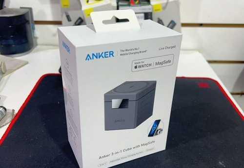 Беспроводная зарядная панель Anker 3в1 Быстрая