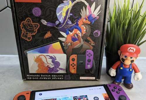 Nintendo Switch Oled Pokémon Прошитая (Чип) Новая