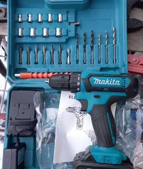 Аккумуляторная дрель шуруповерт Makita 36В