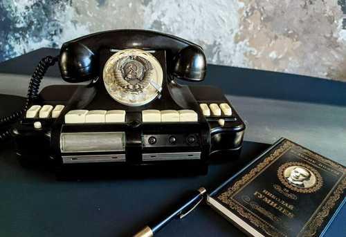 Настольный телефон руководителя кд-6 винтаж 1972 г