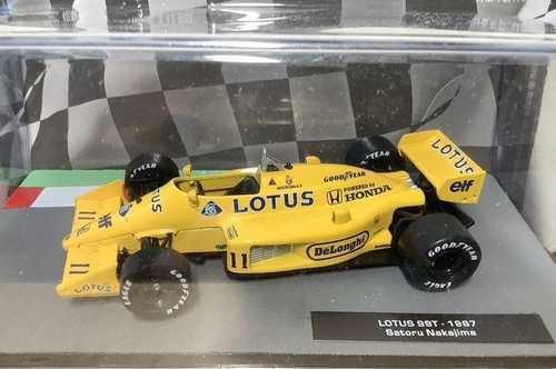 Модель автомобиля lotus 99T-1987 1:43 Соник