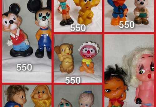 Резиновые игрушки СССР, Югославии, muppet show