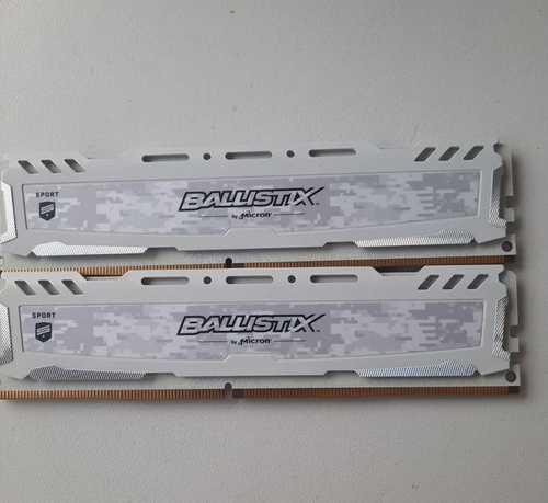 Оперативная память ddr4 8gb(2х4gb) ballistix