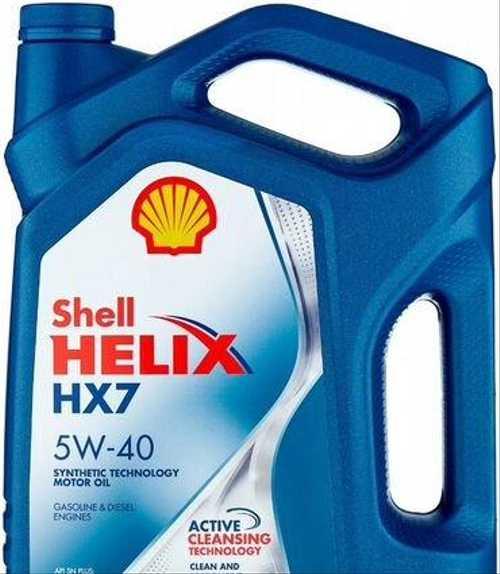 Shell Helix HX7 5w40 4л п/с