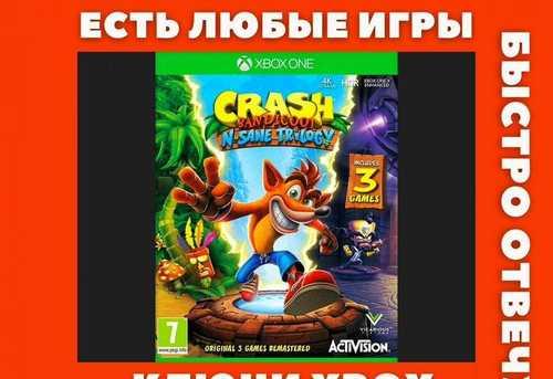 Crash Bandicoot Xbox Игра (Крэш Бандикут трилогия)