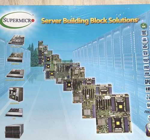 Материнская плата Supermicro X11DPI-NT-O новая