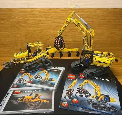 Lego technic 42006 2шт