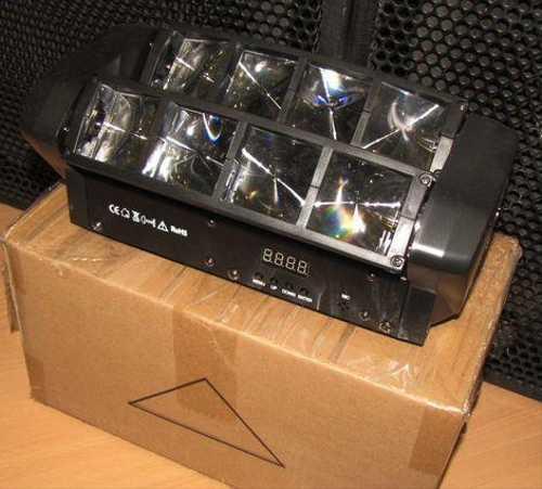 Светомузыка Spider LED Pro Rgbw 80W Mic DMX Strob