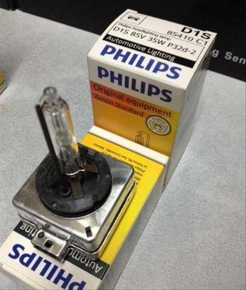 Philips д1с/d1s 4300К ксеноновая лампа штатная