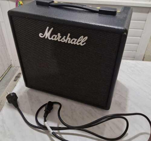 Гитарный комбоусилитель marshall code 25