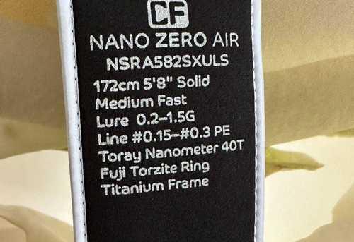 Спиннинг CF nano zero air