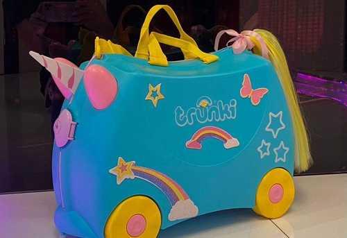 Чемодан Trunki Единорог Уна