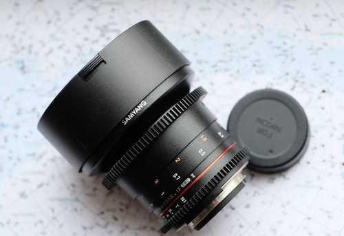 Объектив Samyang 14mm T3.1 ED Aspherical IF UMC