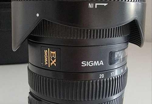 Sigma AF 10-20 f3.5 DC HSM Canon