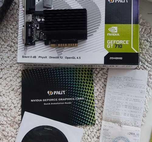 Nvidia gt 710 от palit