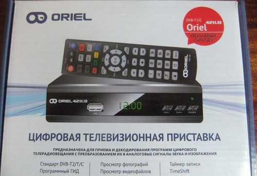 DVB-T2/T/C приставка Oriel421UD c iptv