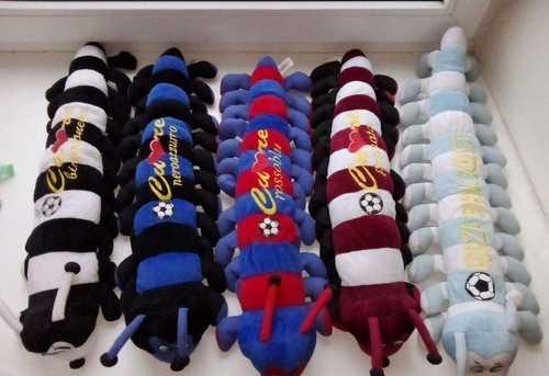 Мягкие игрушки в цветах футбольных клубов Италии